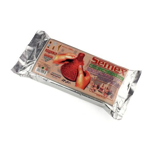 Semex - Aswan Modelling Clay - Brown 1000 GMs | Yama Mart