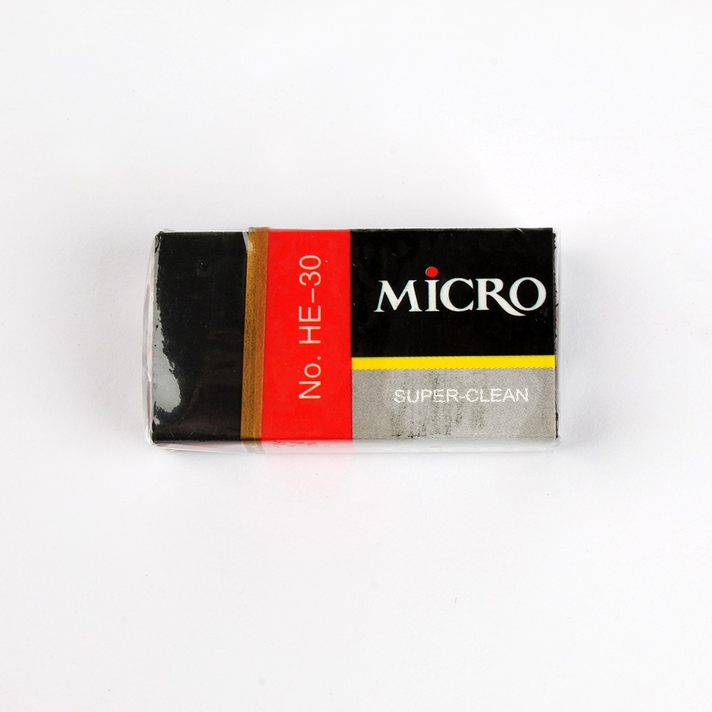 Micro Black Eraser - HE30 | Yama Mart